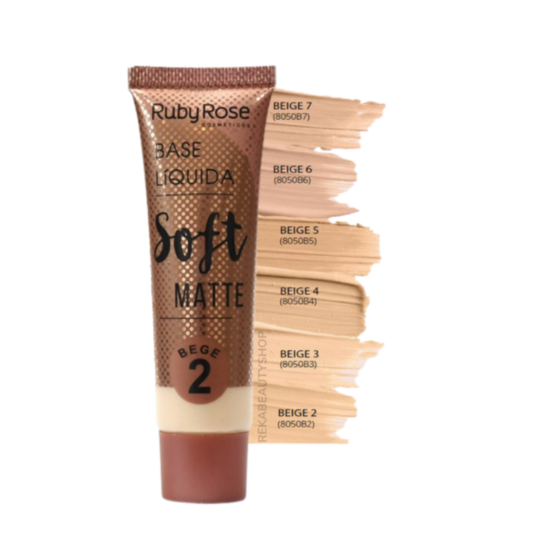 BASE LIQUIDA SOFT MATTE RUBY ROSE | L 85 | Tienda De Maquillaje En ...